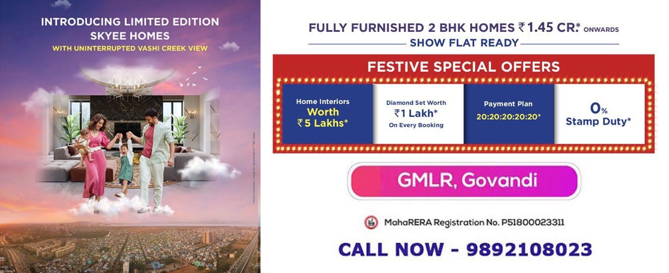 Dotom Domain Govandi by Dotom Realty 72 Lacs in Govandi